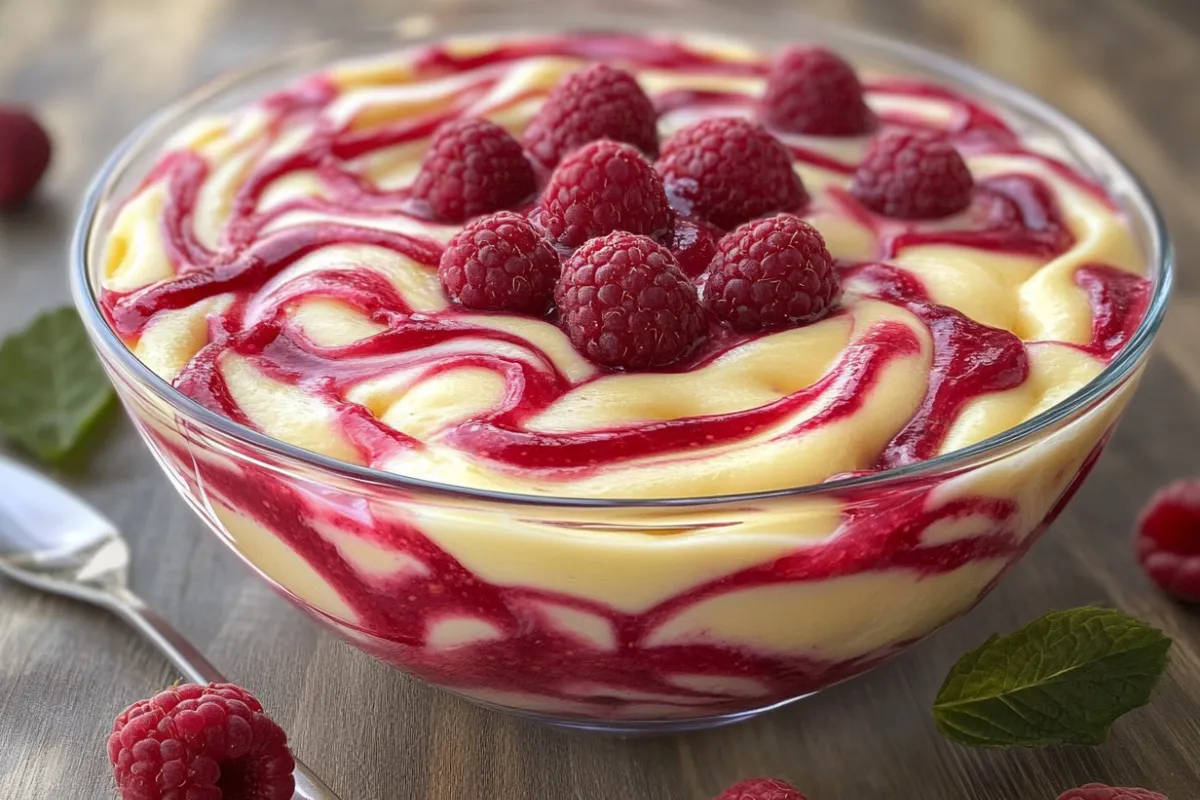Raspberry Swirl Custard Base Recipe - wikitasty.com